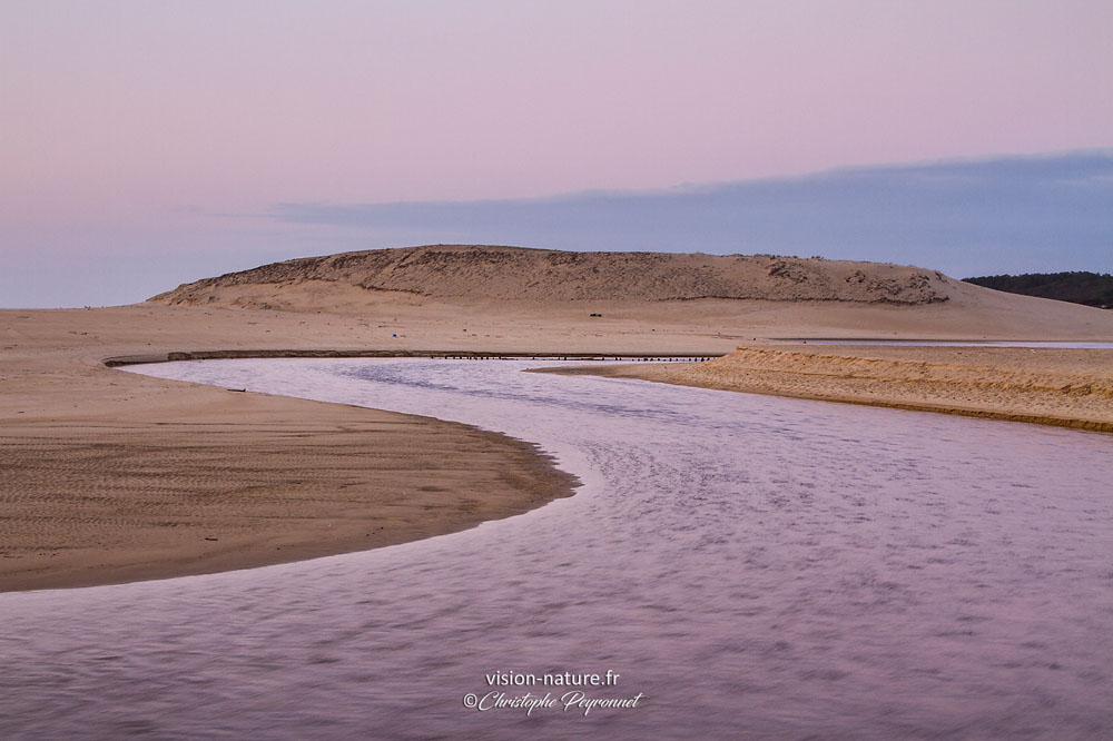 Actualités photo : La cote landaise et le courant d'Huchet